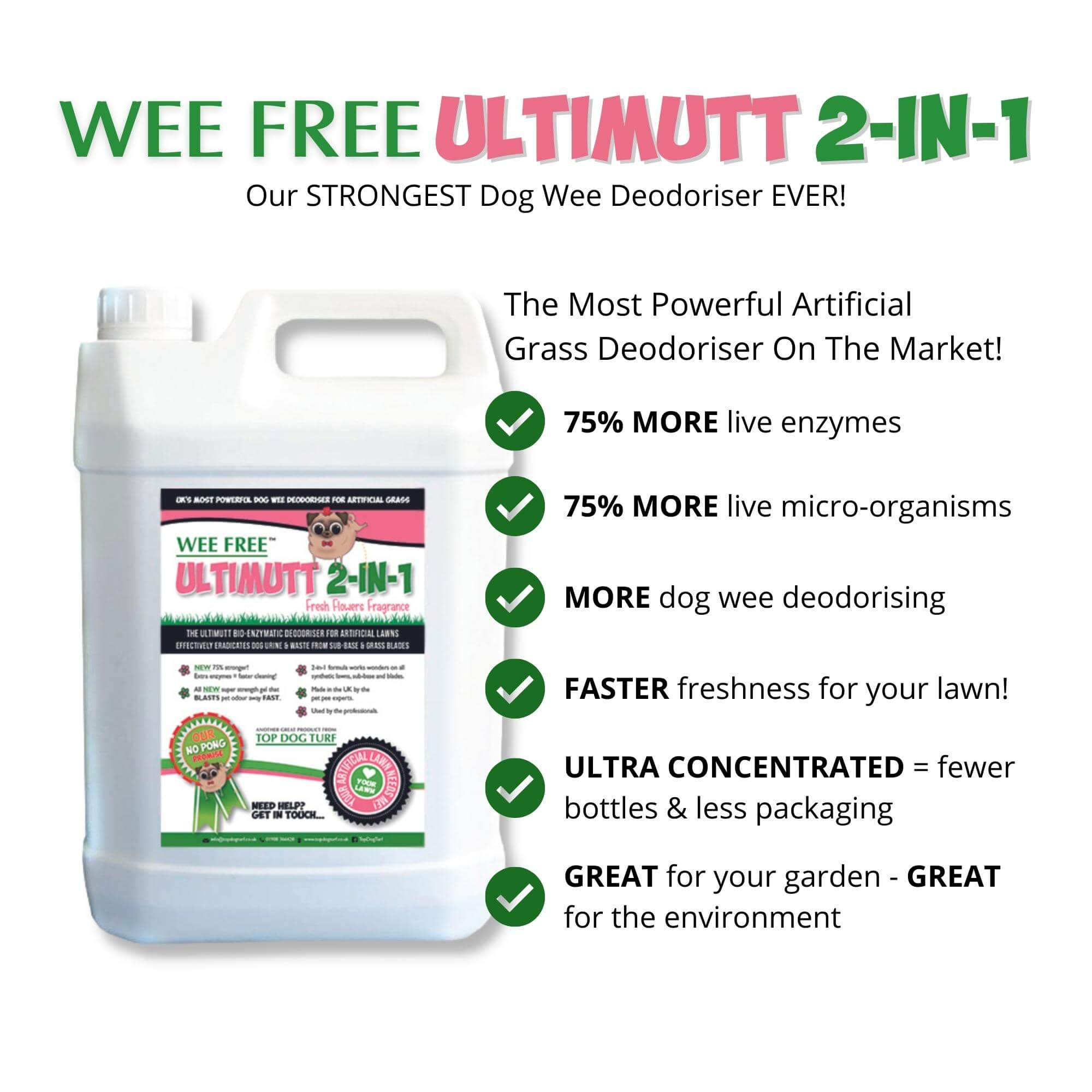 Wee Free Ultimutt 2 in 1 - Top Dog Turf